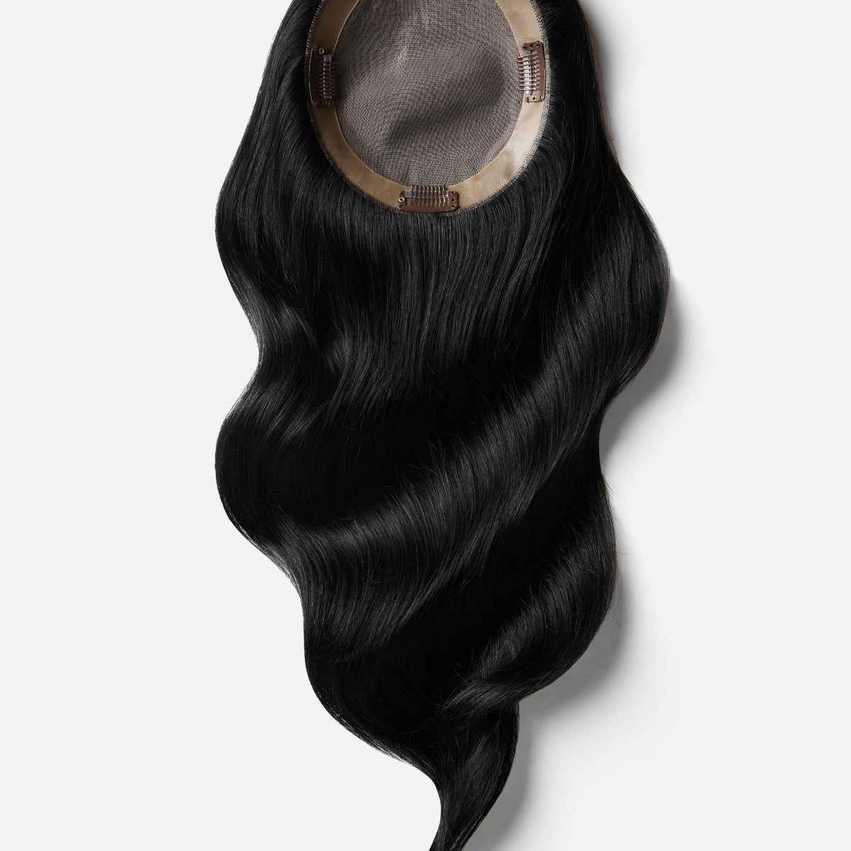 Crown Topper®, Jet Black | #1 - Original Topper / Non-Rooted - Hidden ...