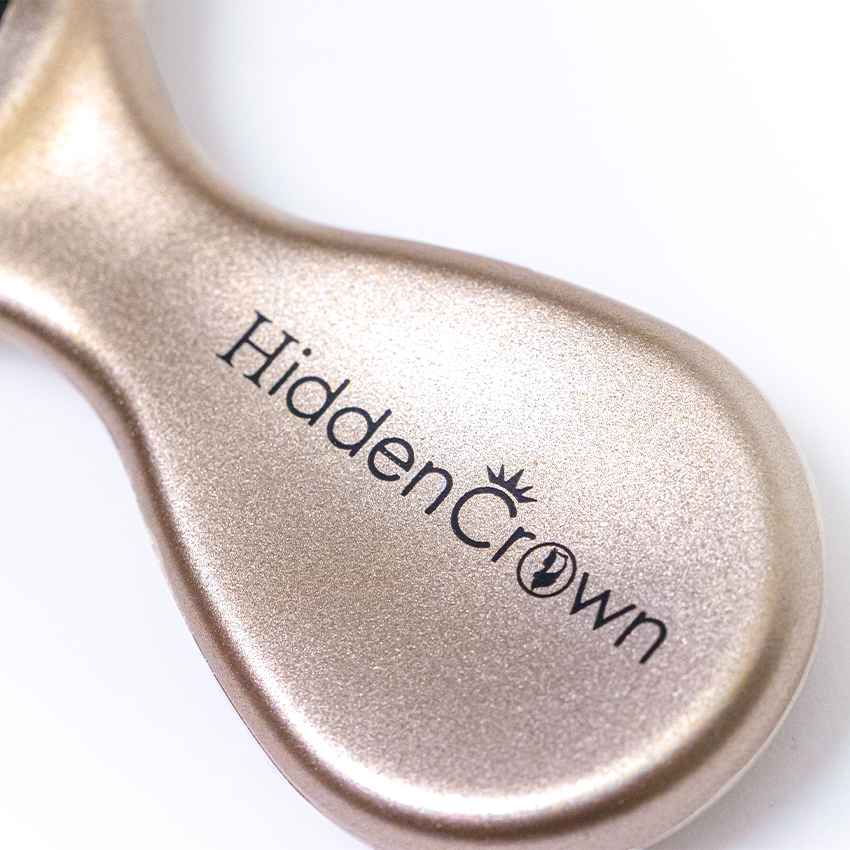 Hidden Crown Mini Boar Bristle Brush - Default Title - Hidden Crown ...