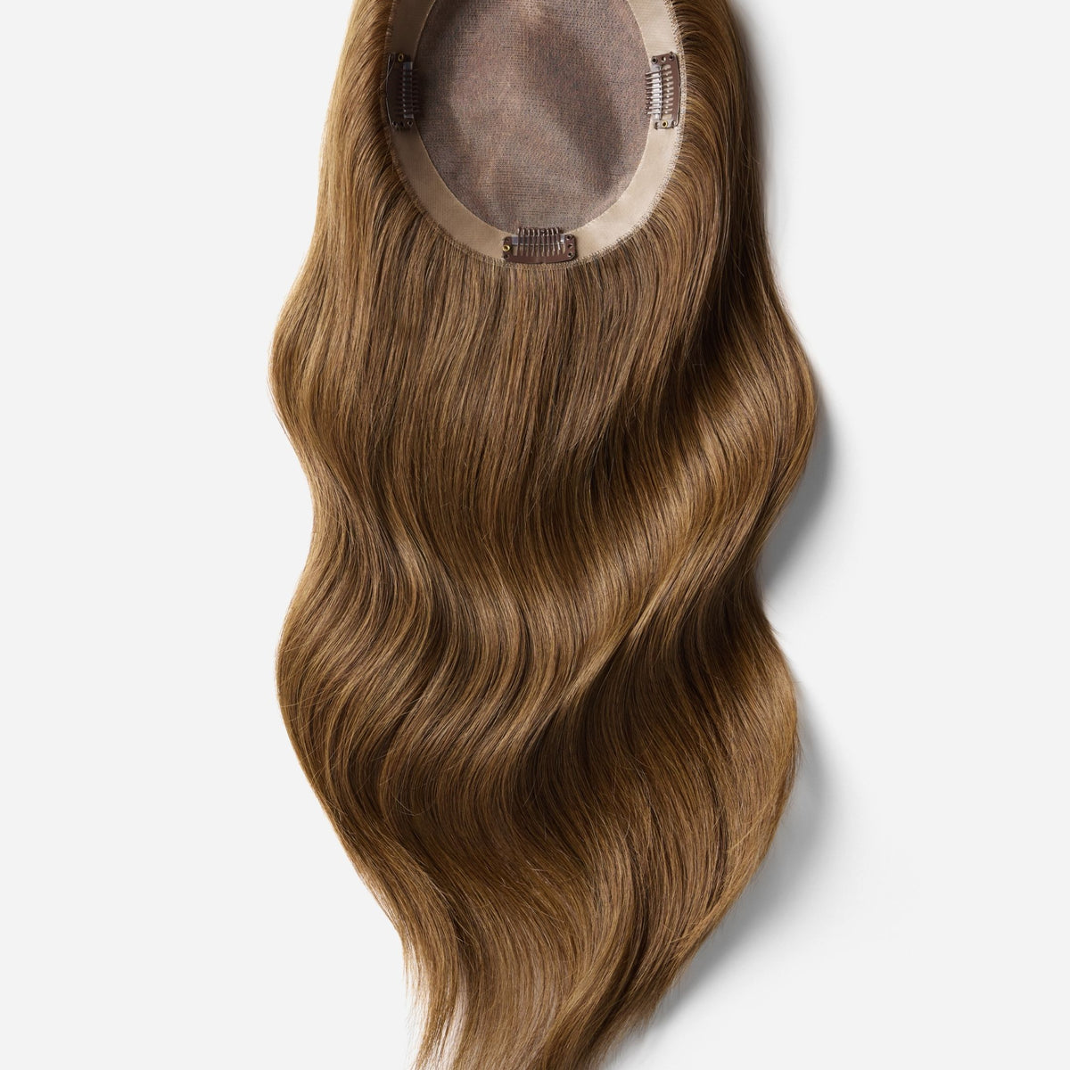 Crown Topper®, Medium Auburn Brown | #6 - Mini Topper / Rooted - Hidden ...