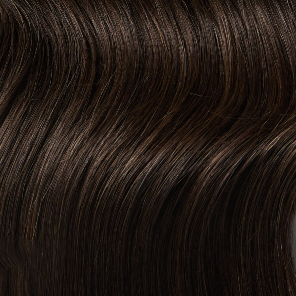 20" V-Clip Volumizer, Dark Brown | #2 - Hidden Crown Hair Extensions